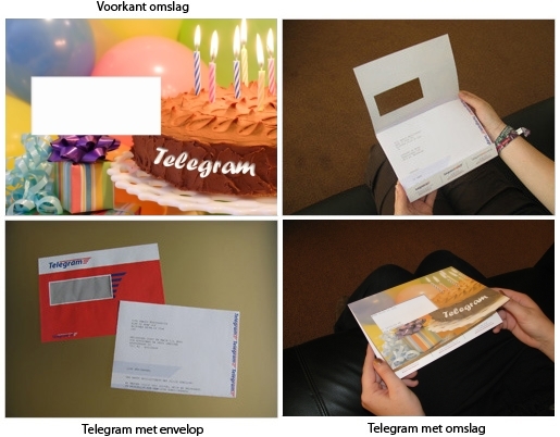 Telegram versturen in Nederland en naar het buitenland. Telegrammen ...